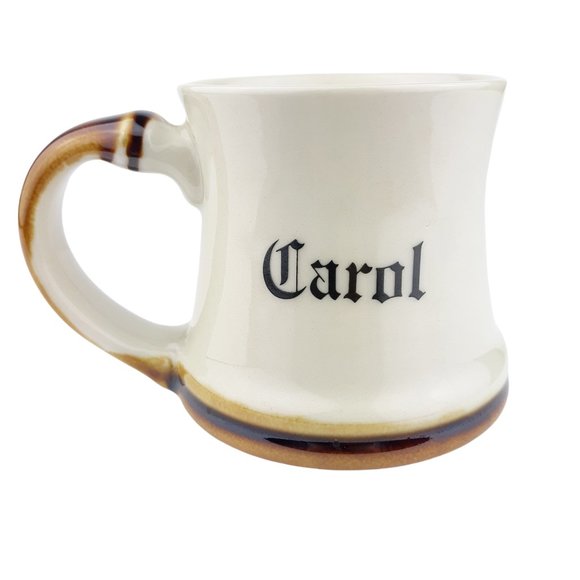 Dining | Vintage Carol Personalized Name Coffee Mug Cup Retro | Poshmark